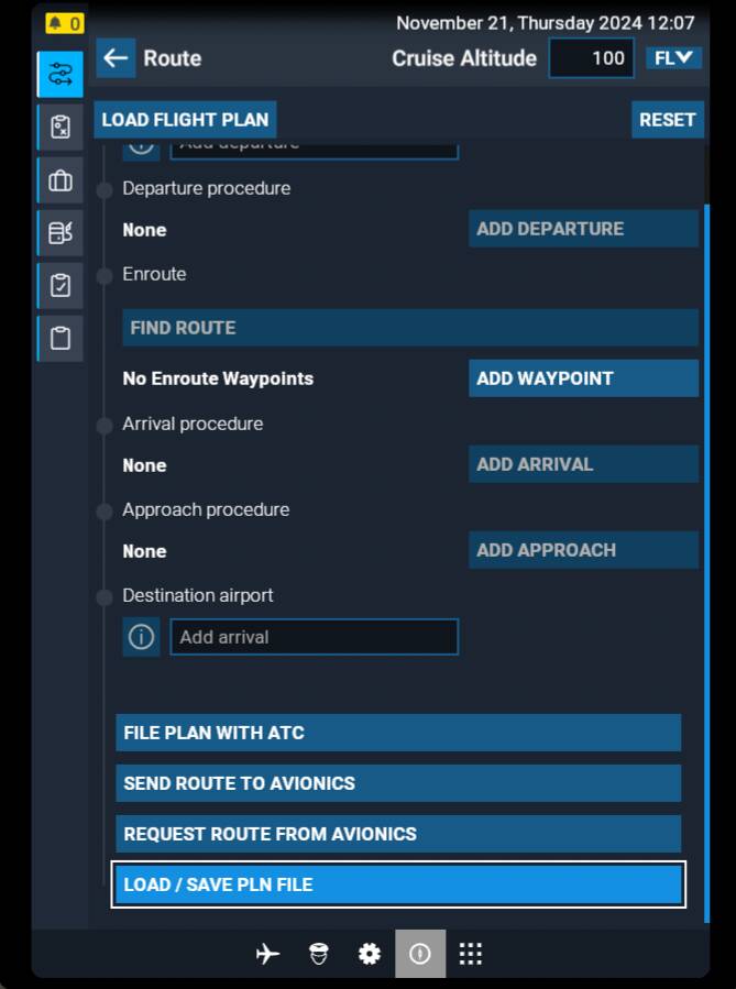 Save game? - User Interface & Activities - Microsoft Flight Simulator Forums