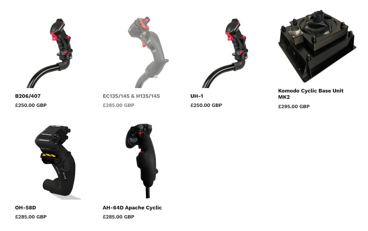 Helicopters gurus - please evaluate my upcoming cyclic/collective ...