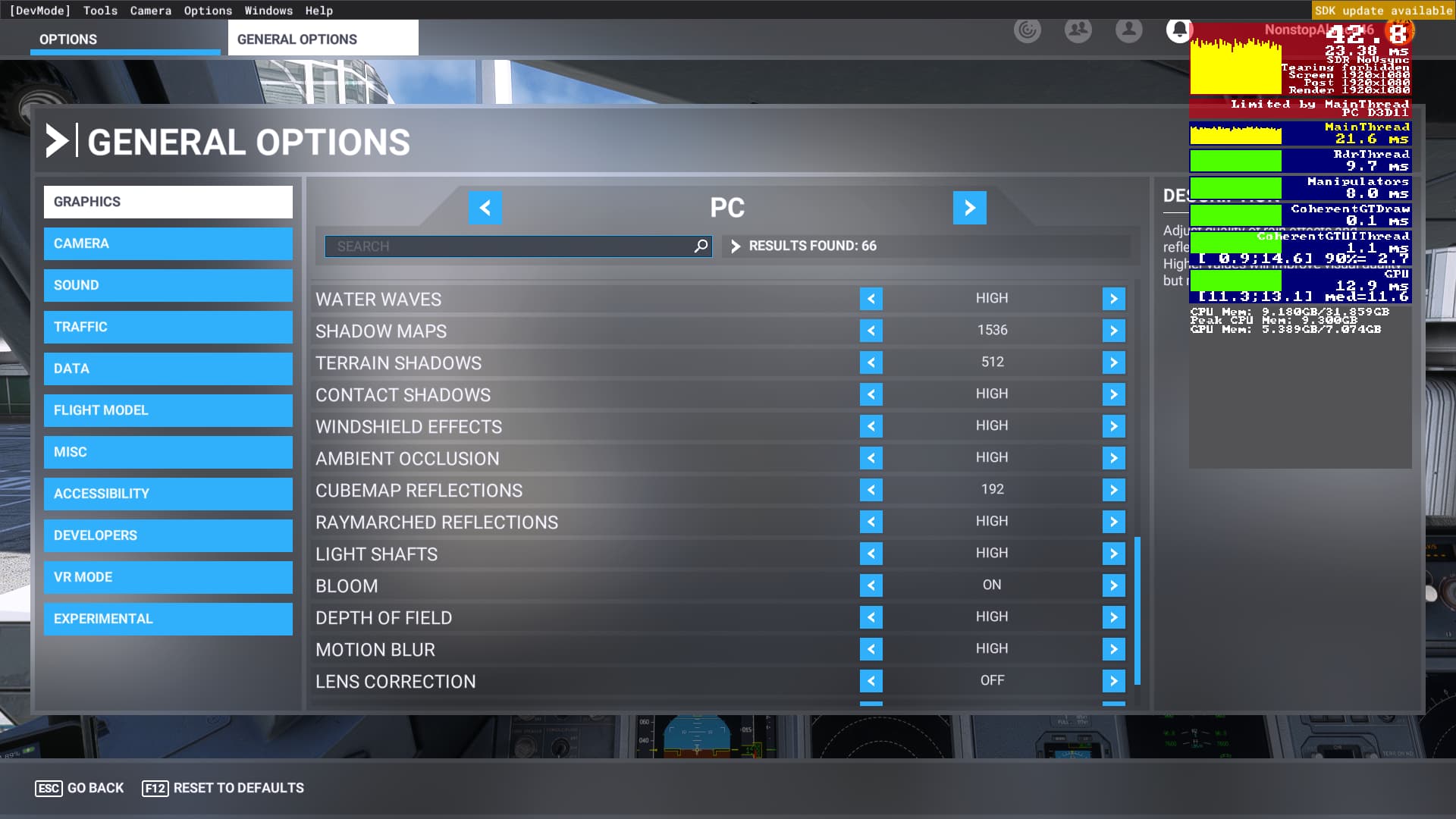Please help me reach at least 30 fps - Hardware & Peripherals - Microsoft Flight Simulator Forums