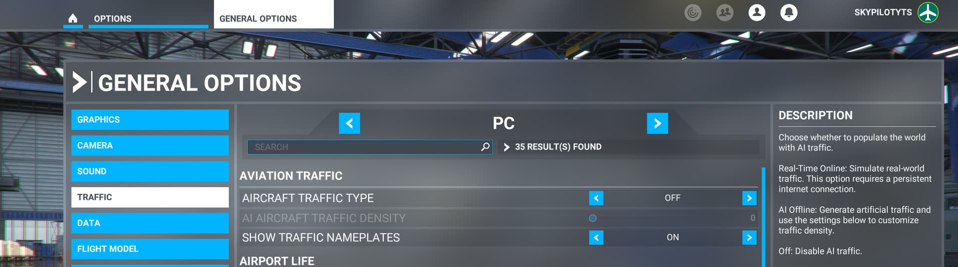 Eliminating all references to generic aircraft and generic air traffic ...