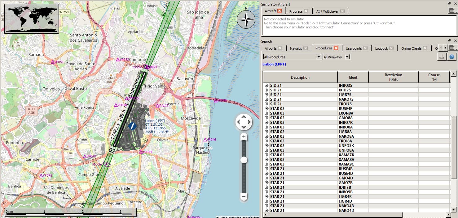 Default NAVAID: LPPT has no STAR and wrong approaches - Resolved ...