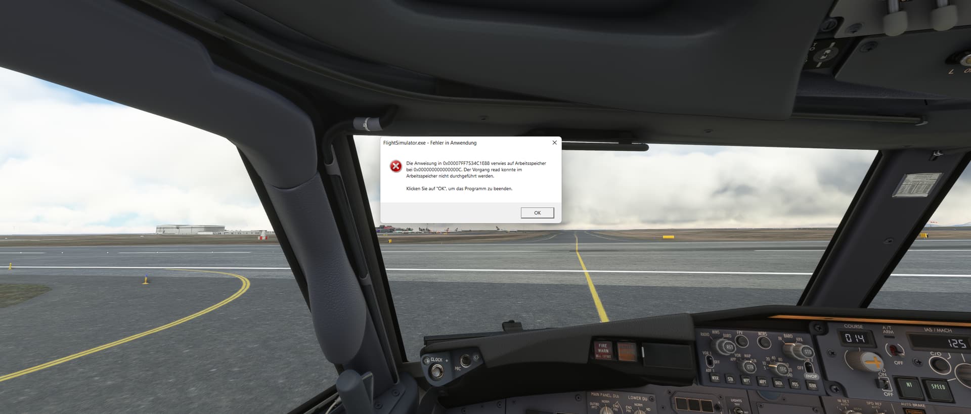 Msfs Application Error Memory Could Not Be Read 474 By Stratus903d Resolved Microsoft 3954