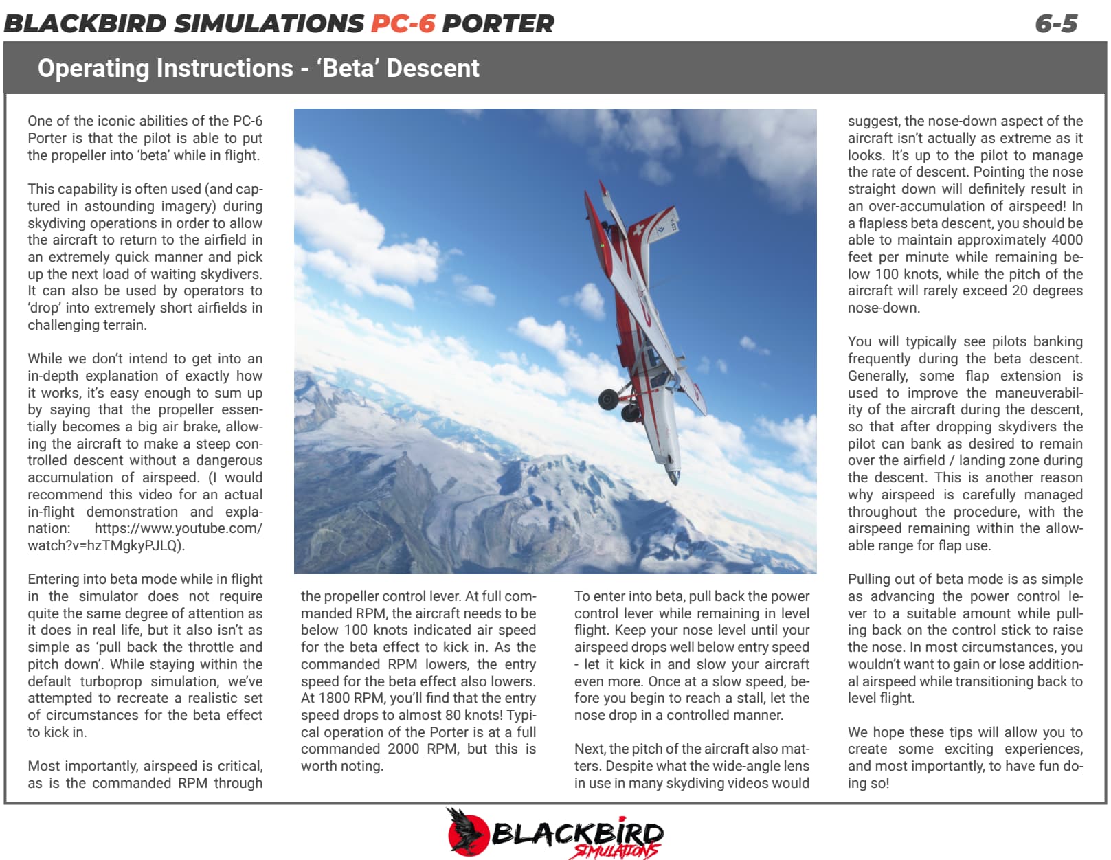 Milviz Pilatus PC-6 Porter - Aircraft - Microsoft Flight Simulator Forums