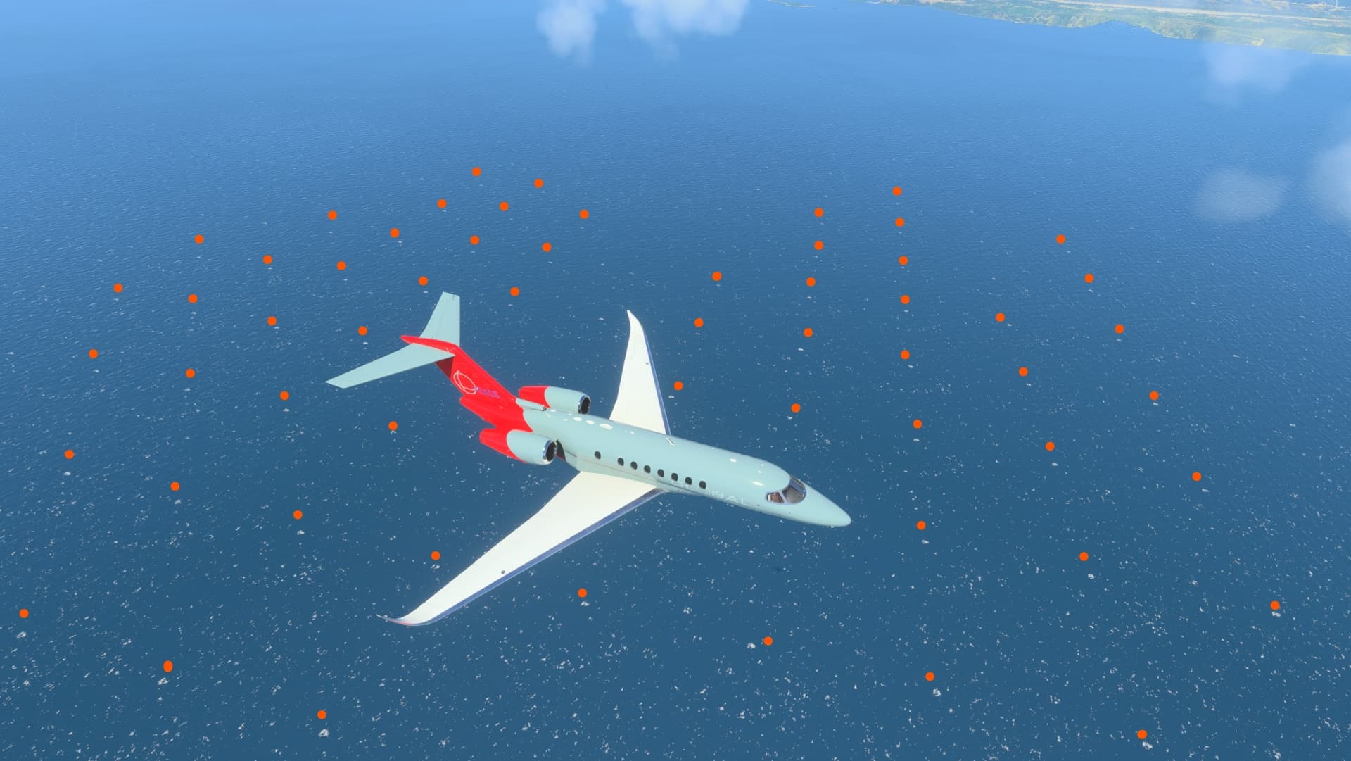 Have the grid like patterns always been visible over the sea? - General ...