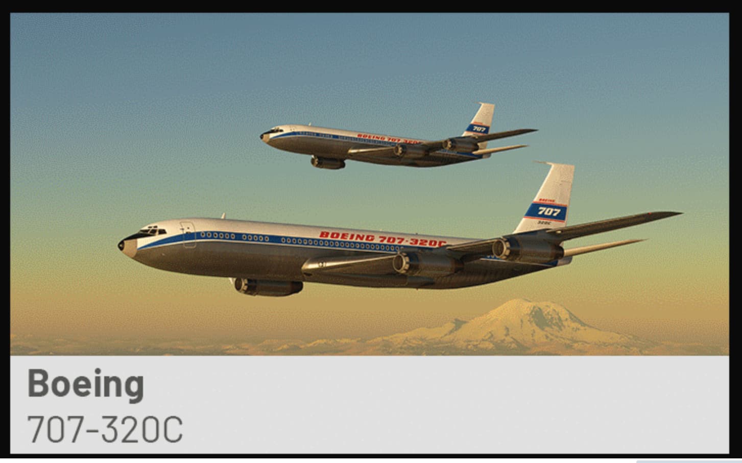 Boeing 707 as Famous Flyer 10! - #605 by Rodo19801249 - Aircraft ...