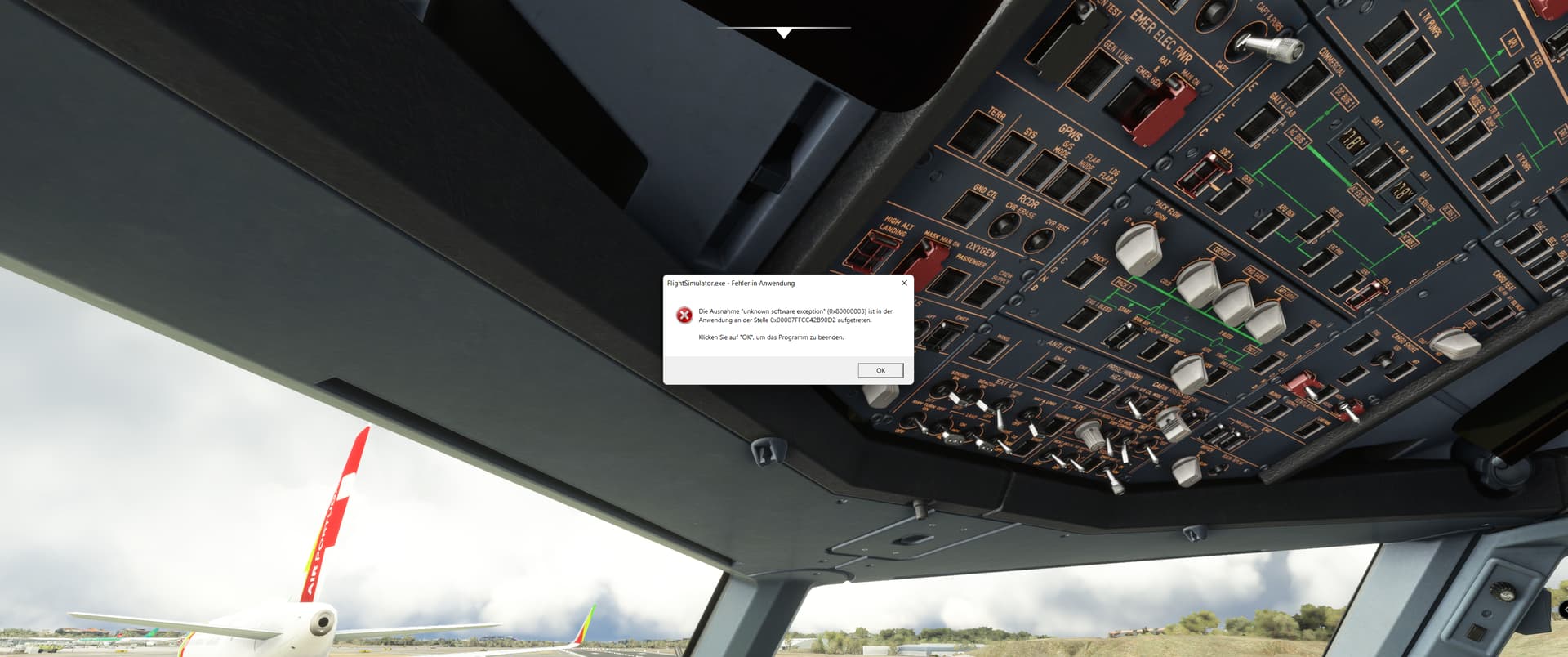 MSFS Application Error - memory could not be read - #526 by Stratus903D - Resolved - Microsoft ...