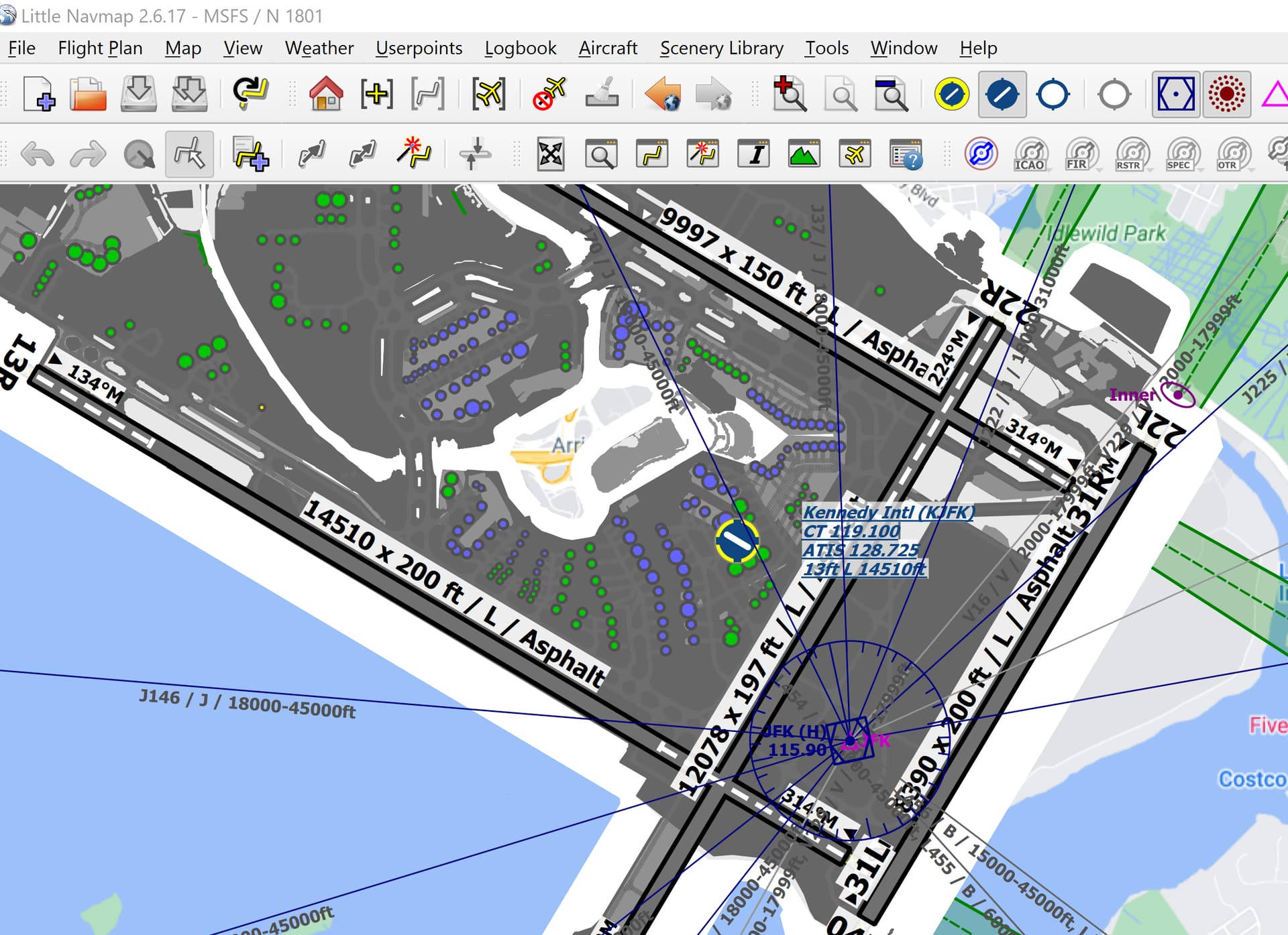 How do you find the runway where you would like to Takeoff From, If you ...