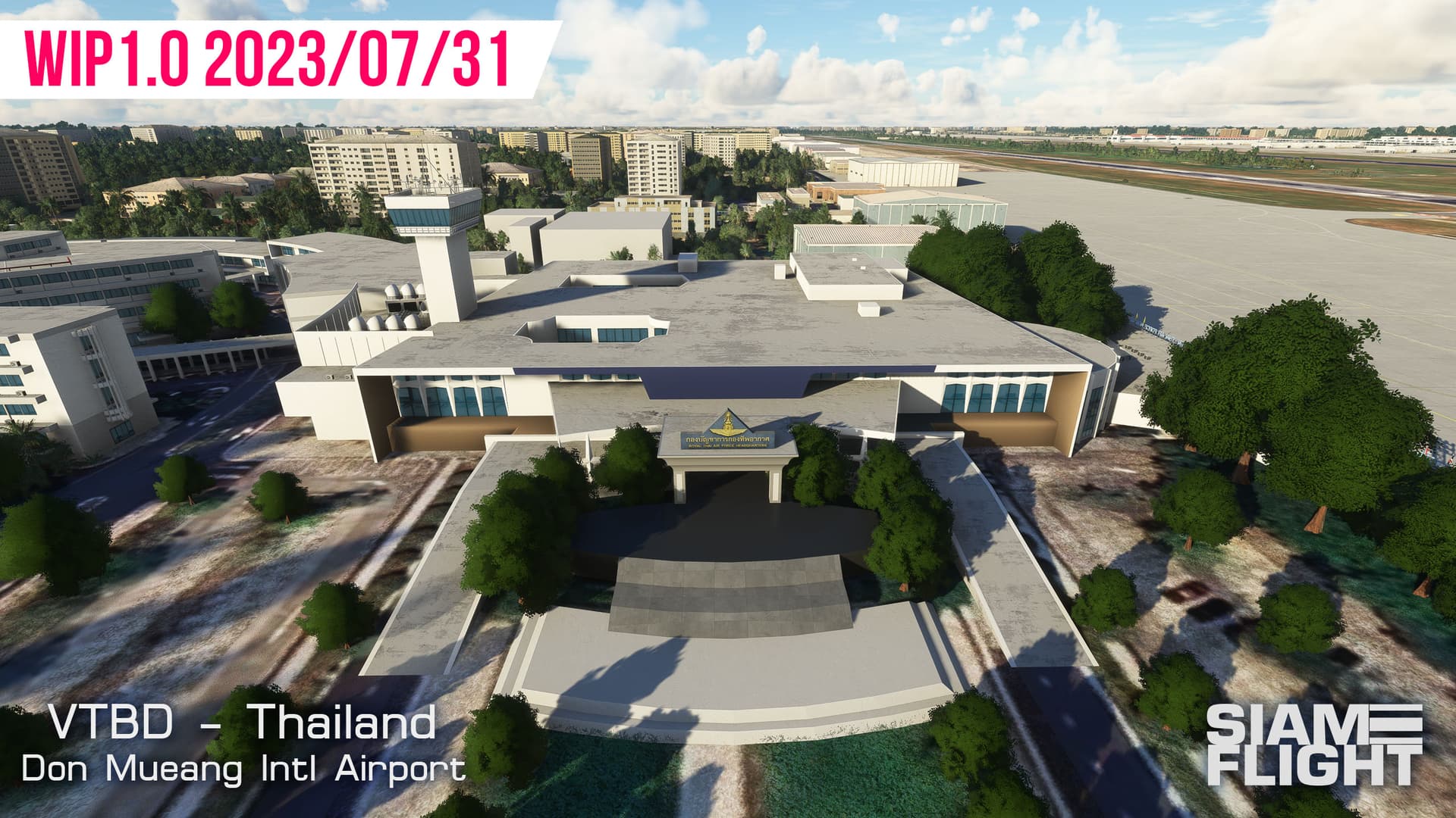 [DevDiary] VTBD Don Mueang Intl Airport MSFS | SiamFlight - Airports ...