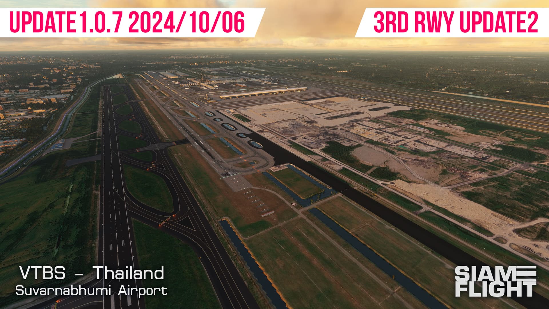 [UPDATEv1.0.11] VTBS Suvarnabhumi Airport Thailand | SiamFlight - 3rd ...