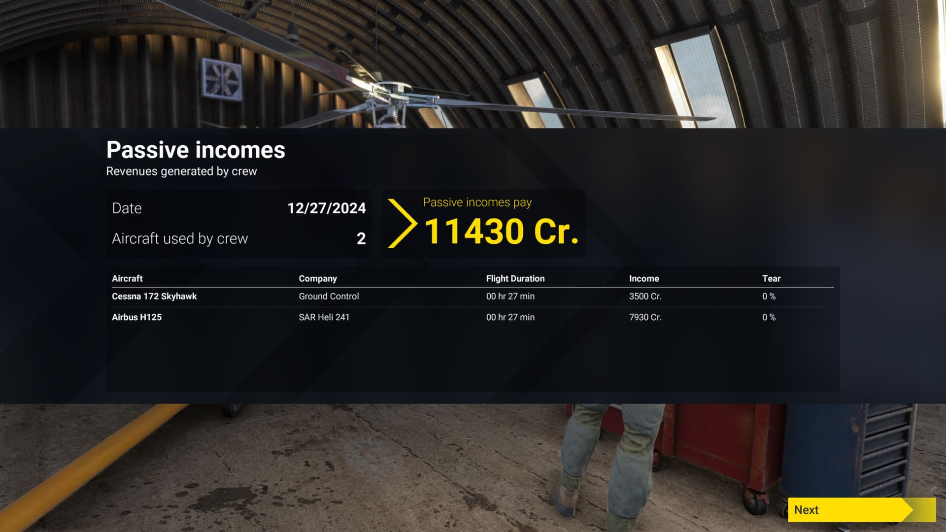 Conflicting and Inaccurate Flight Hours Related To Passive Income - User Interface & Activities ...