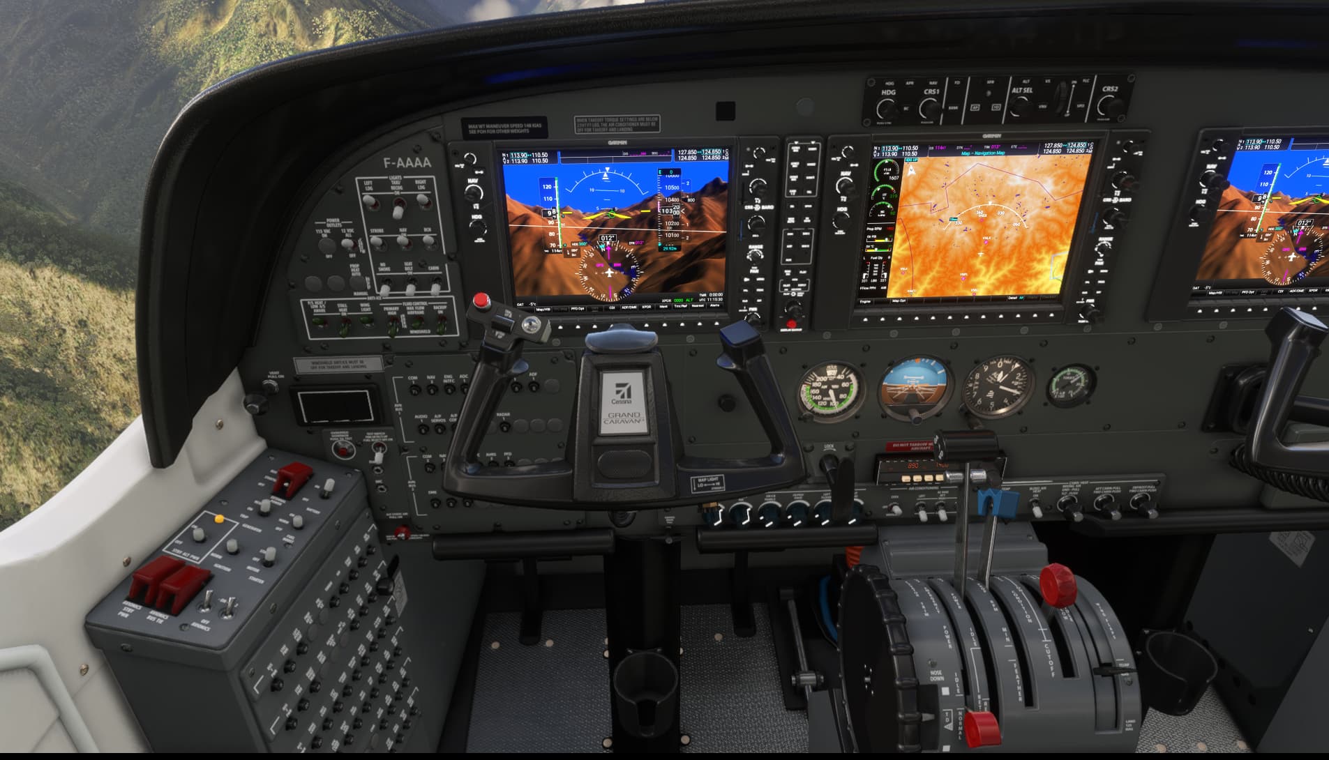 Landing Challenge Cessna 208 B Grand Caravan Has no throttle control ...