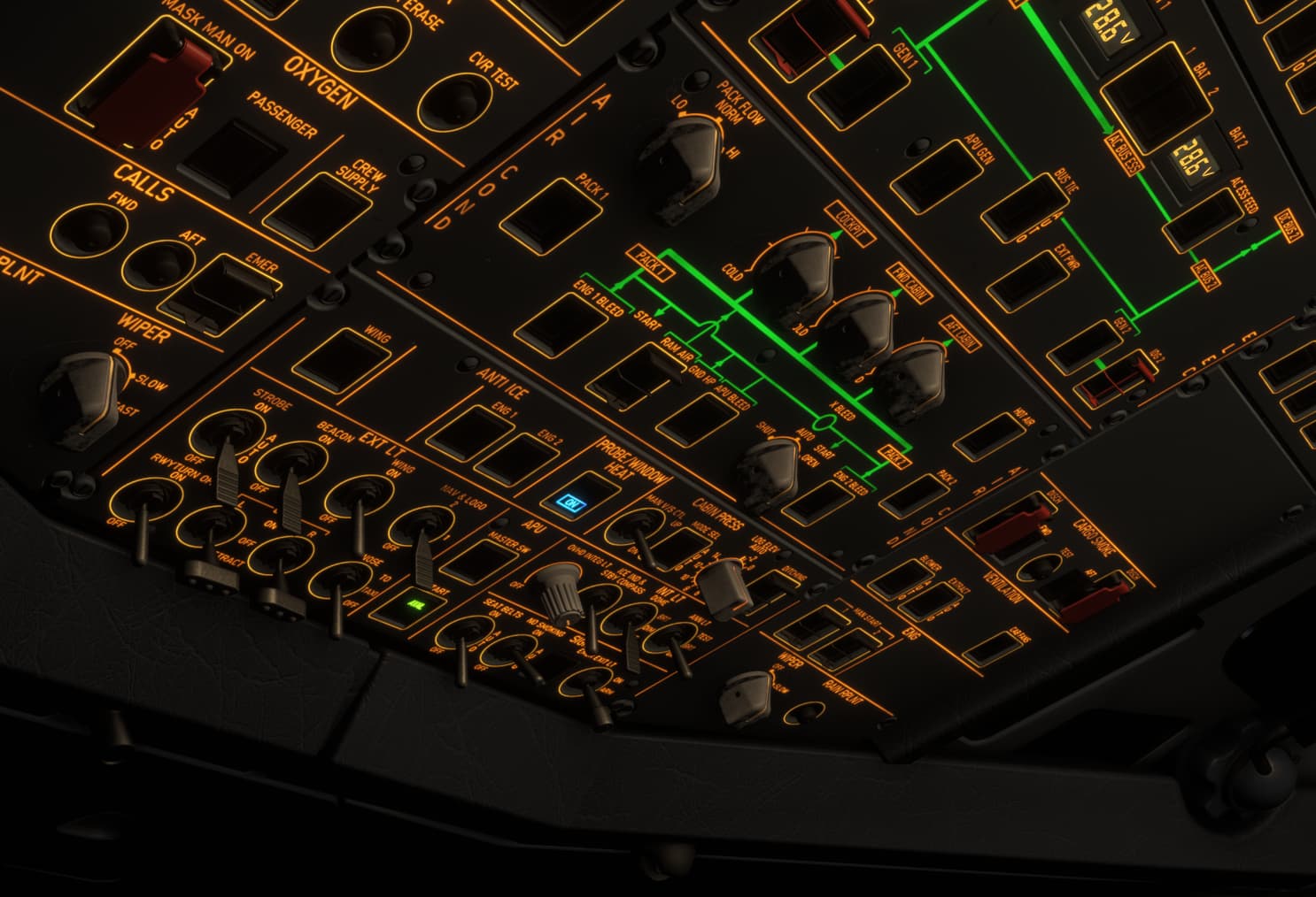A321 / A320 iniBuilds. APU gets stuck on AVAIL when switching it off ...