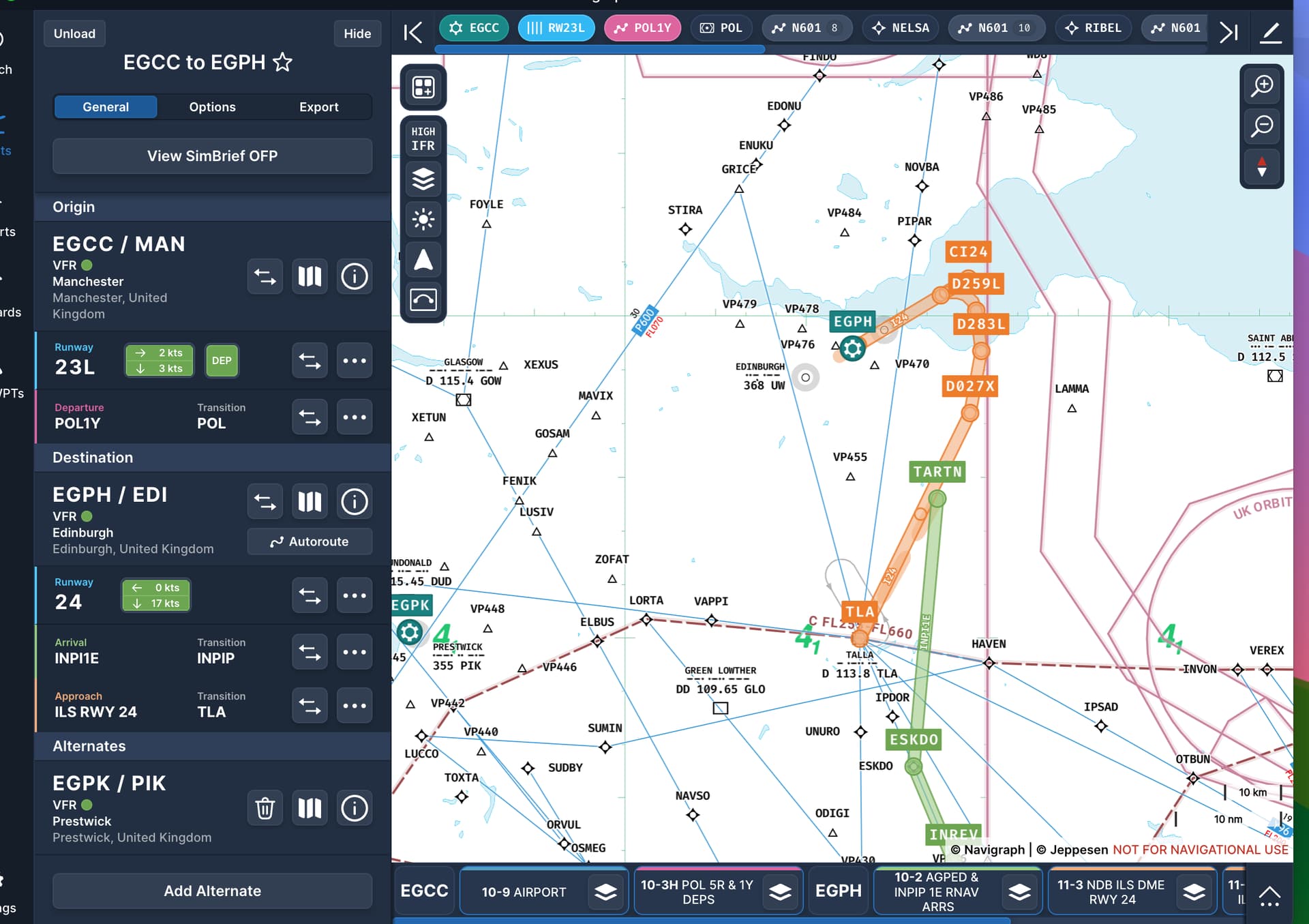 Problems with arrivals/approaches (Edinburgh example) - ATC, Traffic ...