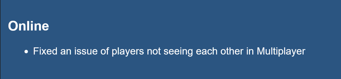 Multiplayer: Players disappearing or not visible at all (Discussion Topic) - User Interface ...