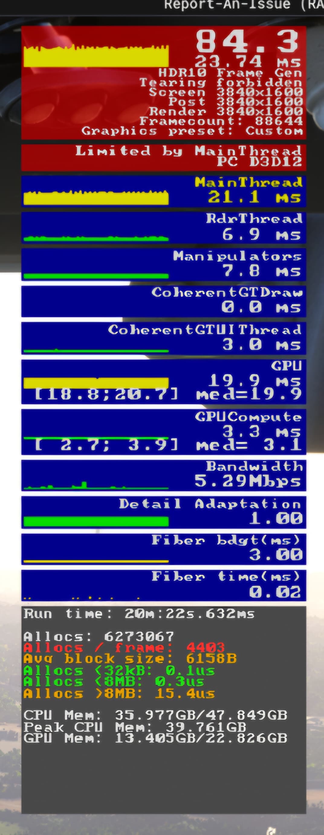 FPS performance - VRAM bug? - #1828 by nhc150 - Install, Performance & Graphics - Microsoft ...