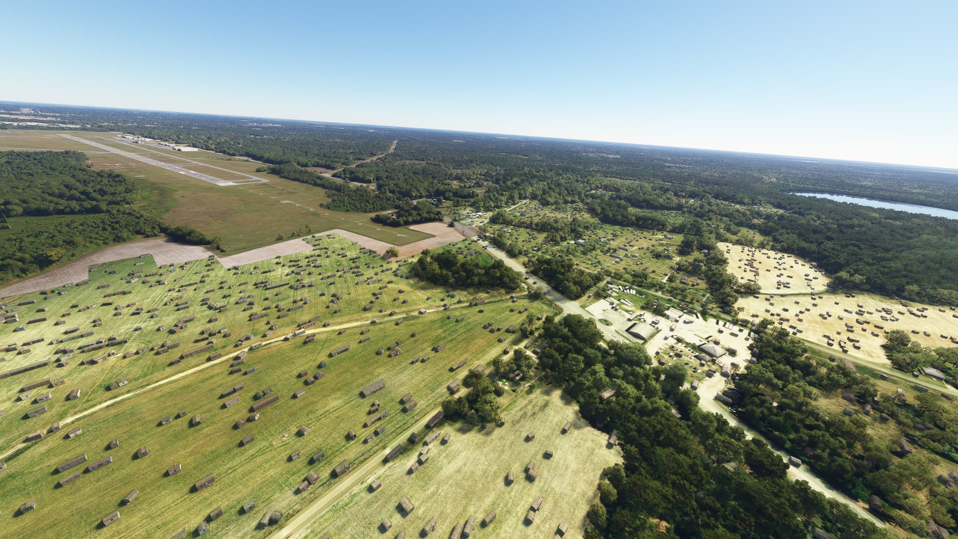 Hundreds of random buildings near KVLD cluttering landscape - Scenery ...