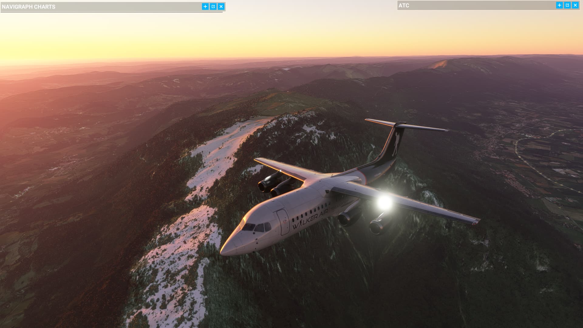 RELEASED! Just Flight Bae146 "the Little Jumbojet" April 29th - #2546 ...