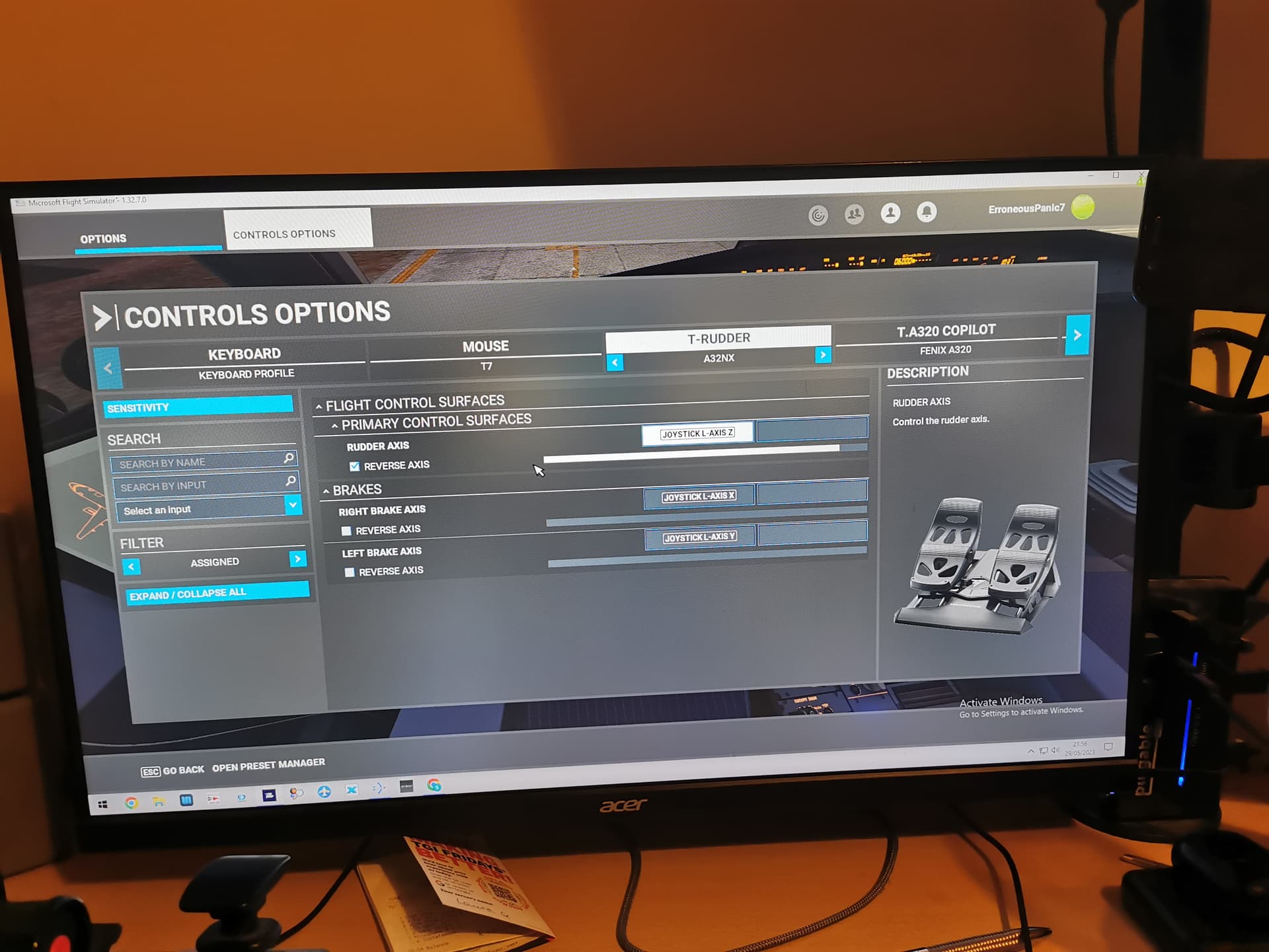 Brakes Released - Airbus not moving - Hardware & Peripherals ...