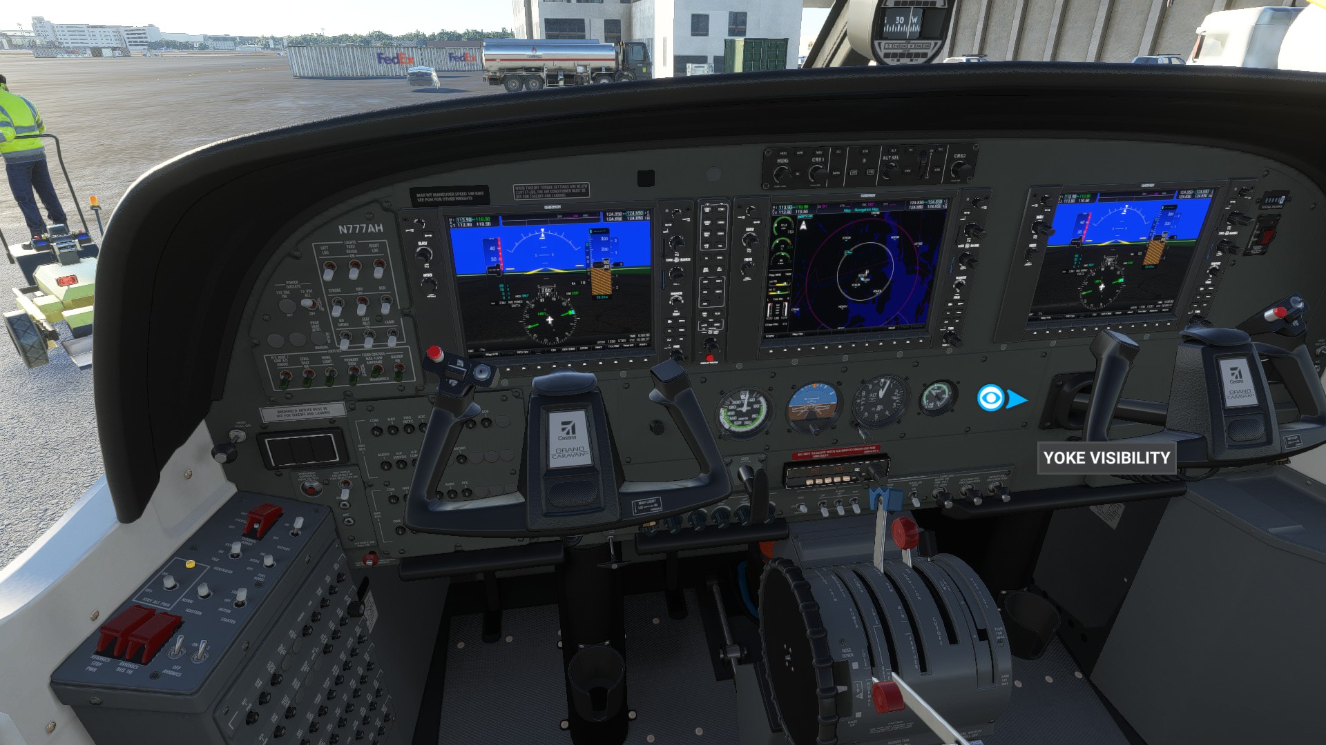 Where is the Fuel Condition Lever in the Cessna Skyvan? - Aircraft ...