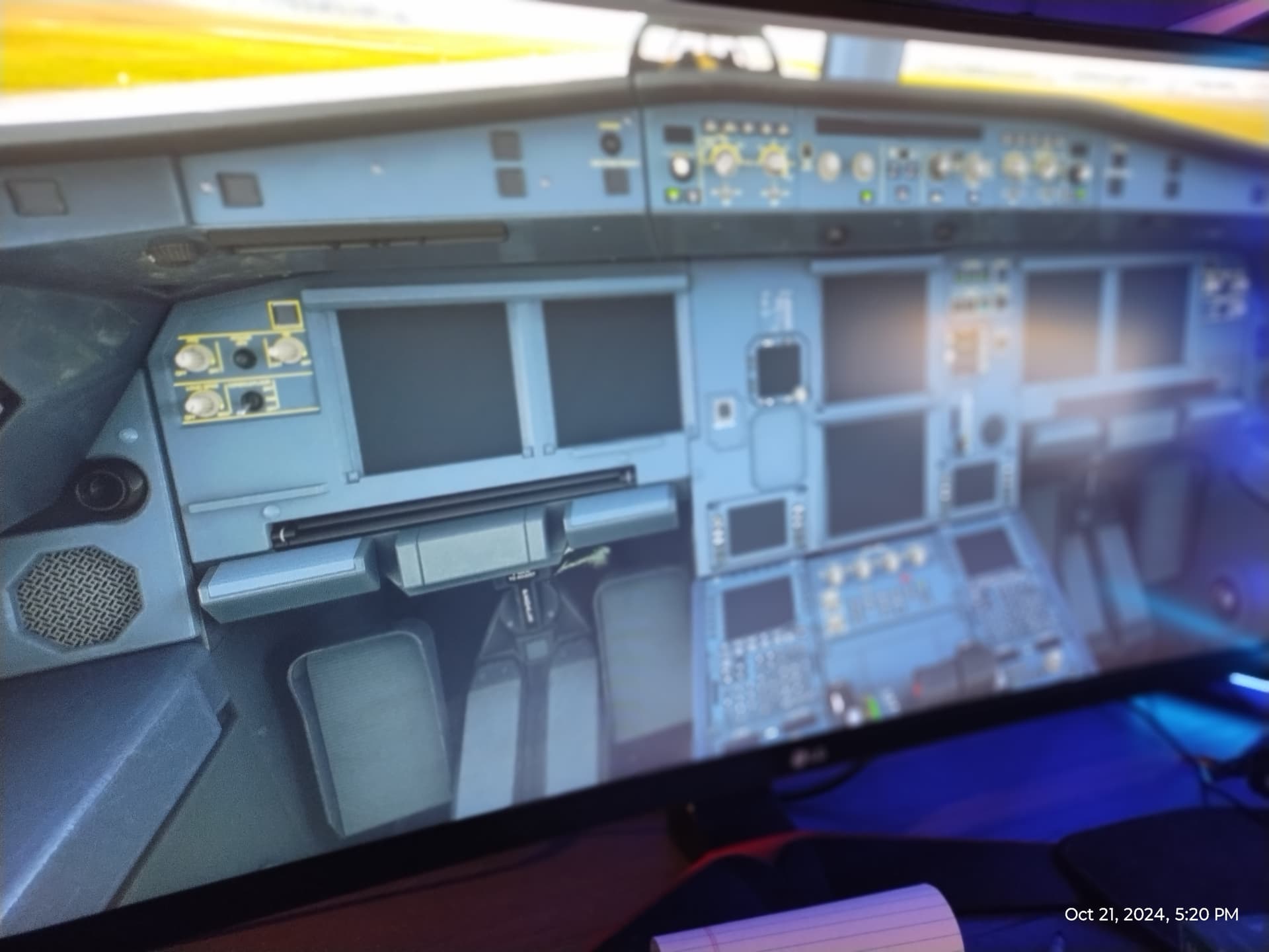Black screen front panel display - User Interface & Activities ...
