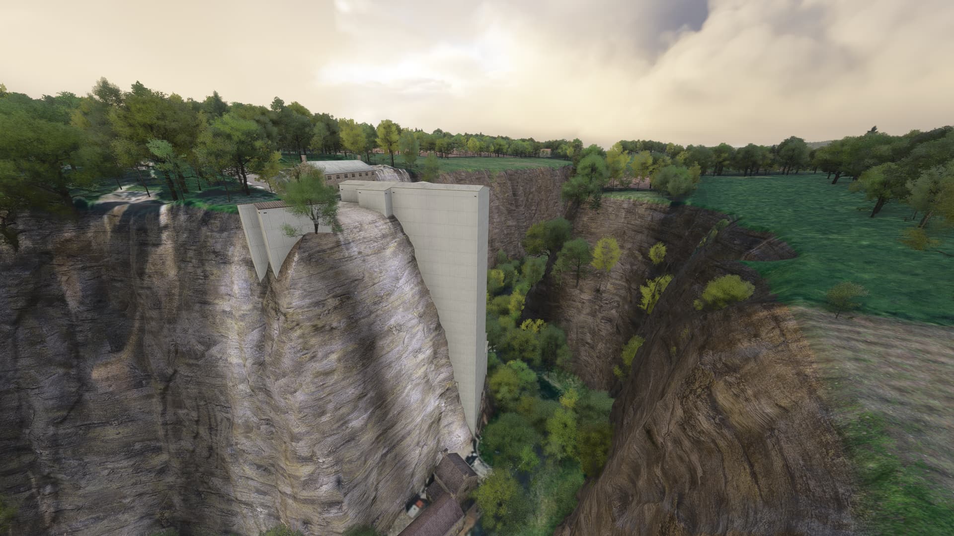 Big River canyon near Bristol, UK that doesn't exist IRL - Scenery and ...