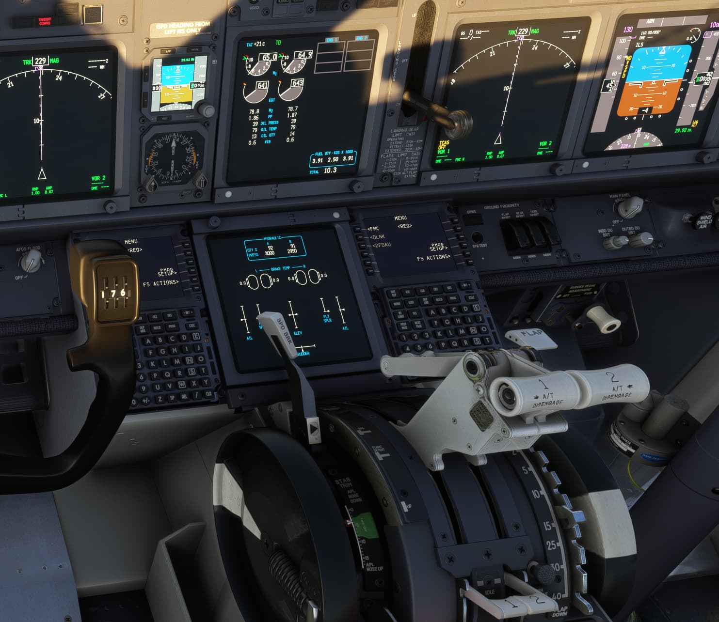 PMDG 737-600 how to deactivate Take off config after landing ...