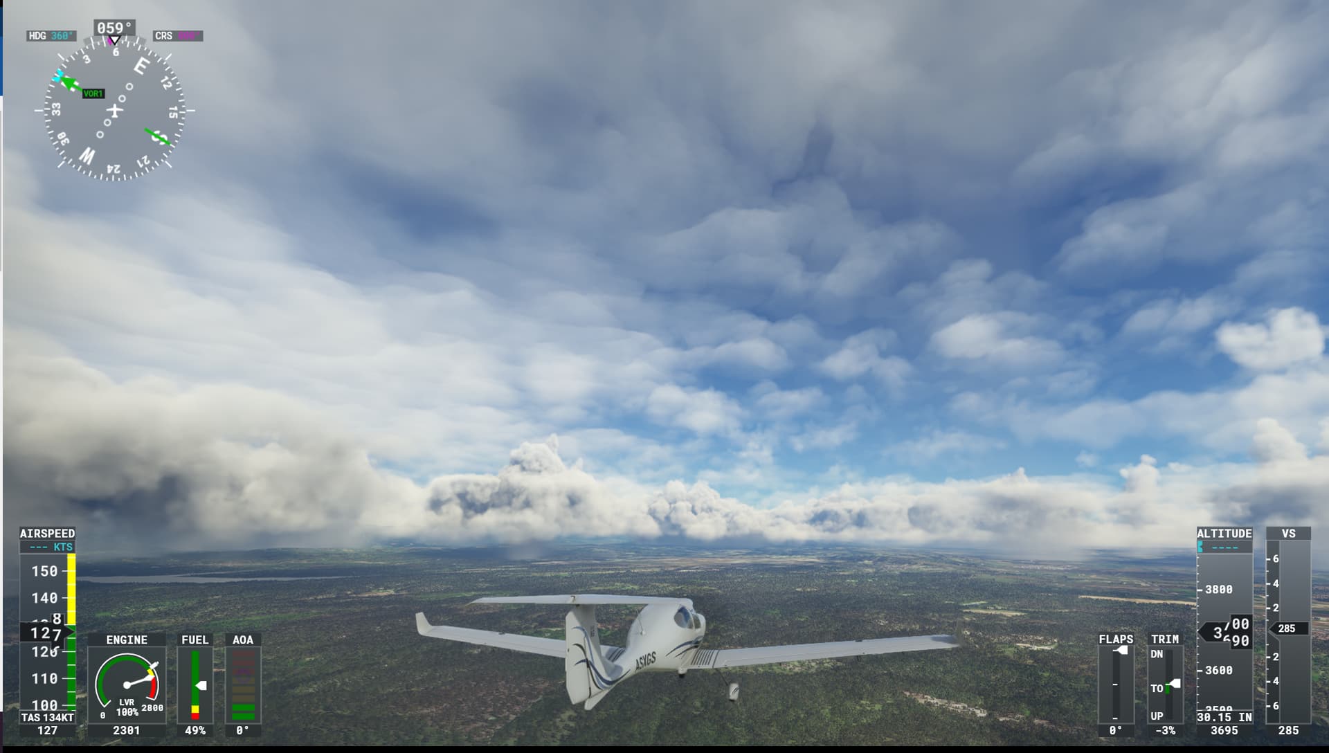 METAR keeps disrupting the weather/ bugged weather/Cumulus/CB clouds ...