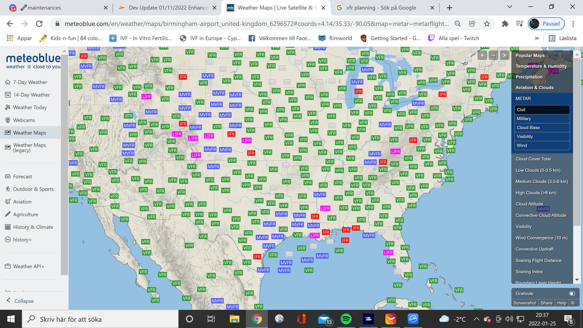 A good explanation from Meteoblue about their weather data, the ...