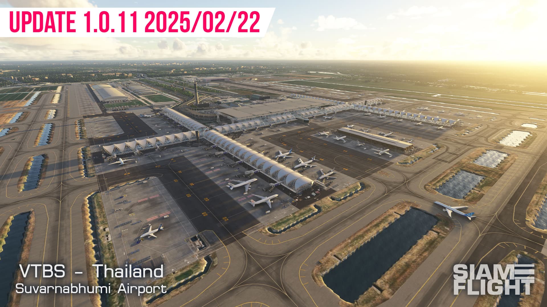 [UPDATEv1.0.11] VTBS Suvarnabhumi Airport Thailand | SiamFlight - 3rd ...