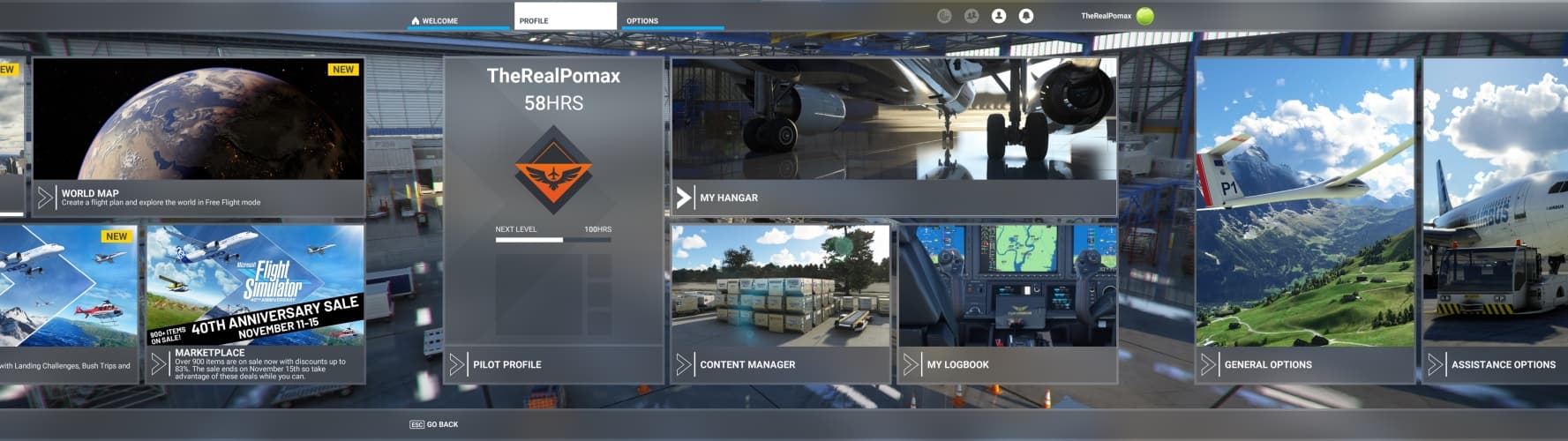 Better menu support on (ultra)wide screens - User Interface ...