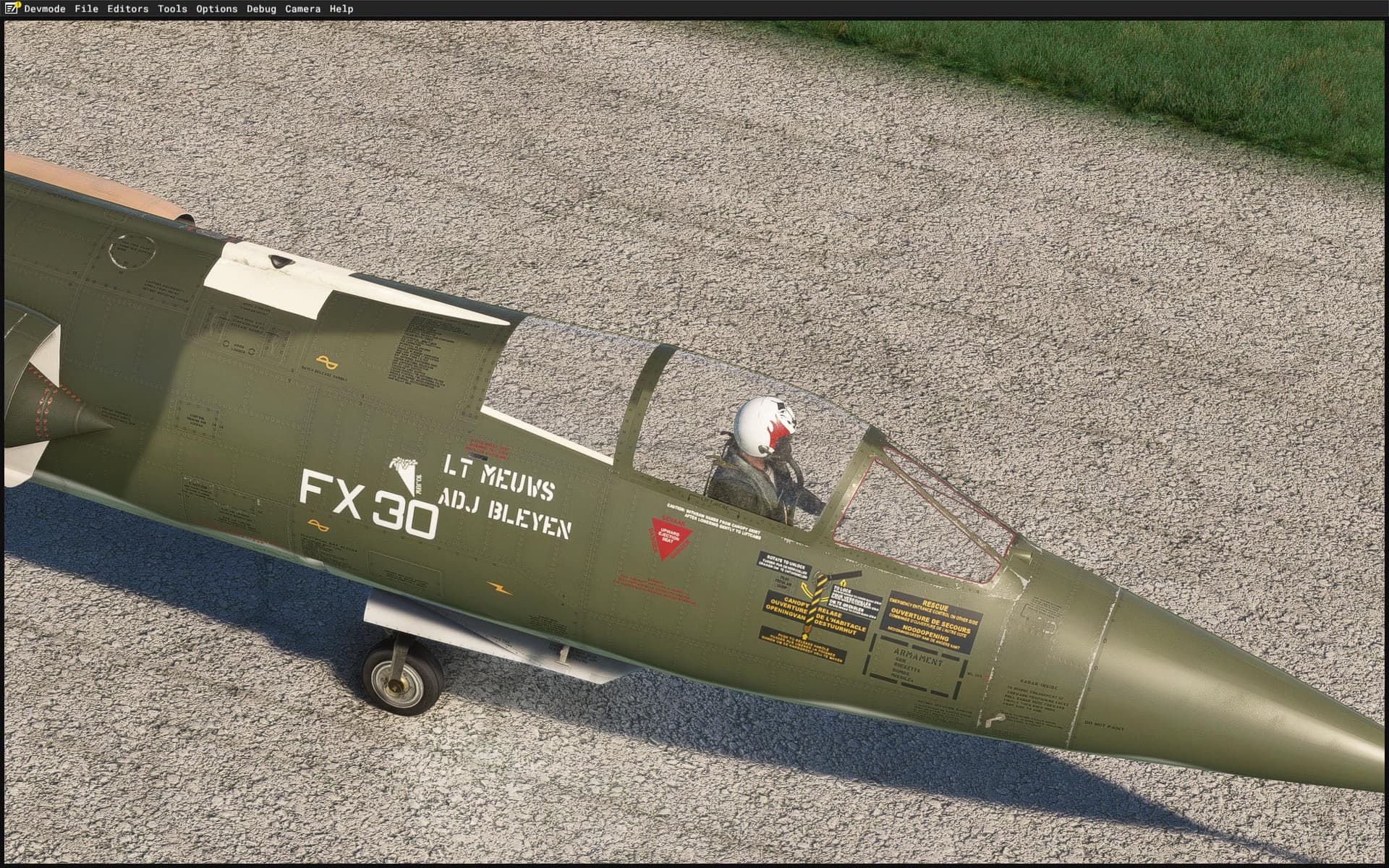 Development of sim skunk works LOCKHEED TF-FRF-104 G - #1665 by ...