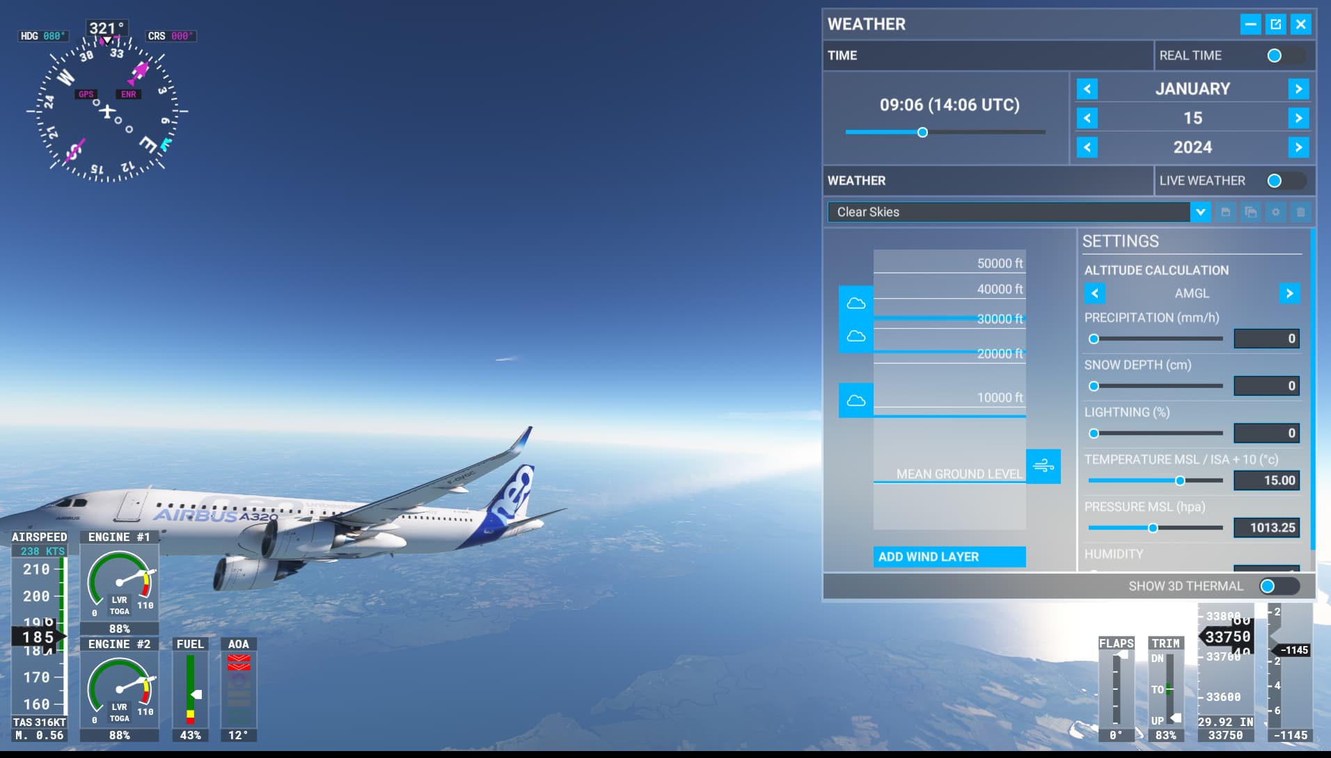 Contrail / Weather issue - Weather & Live Weather - Microsoft Flight ...
