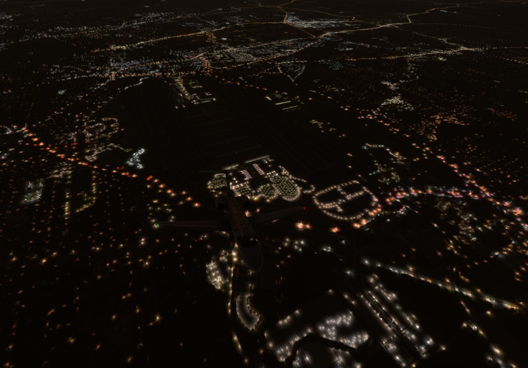KATL Missing ground lights and activity; air traffic missing - Scenery ...