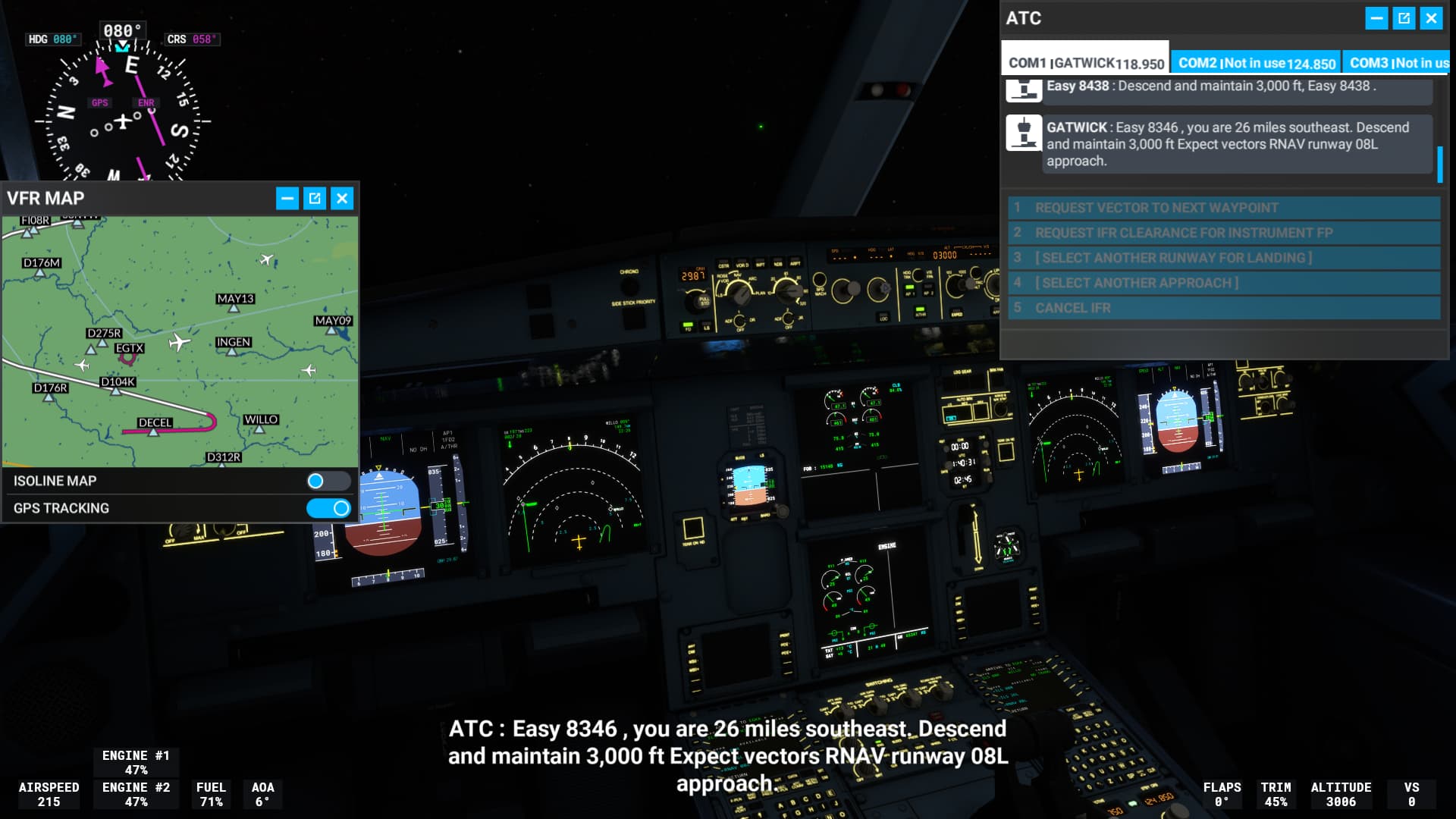A320 neo goes to previous waypoint when adding an approach - Aircraft ...