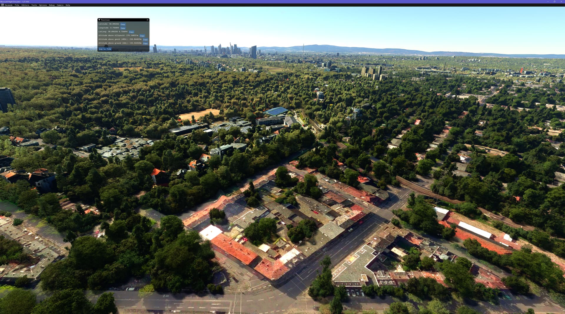Germany. Frankfurt Rhein Main Area -Map Tiles broken - Scenery and ...