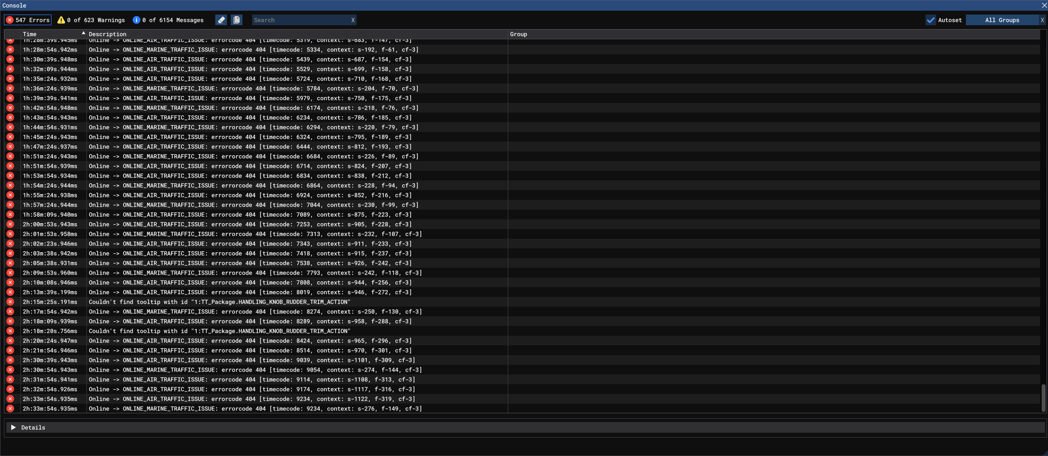 Is anyone else getting this message during flight?: “Error accessing live traffic data” - Page 8 ...