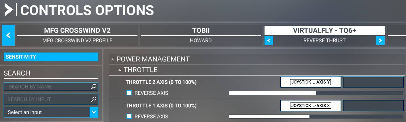 Throttle body reverse action - Hardware & Peripherals - Microsoft Flight Simulator Forums