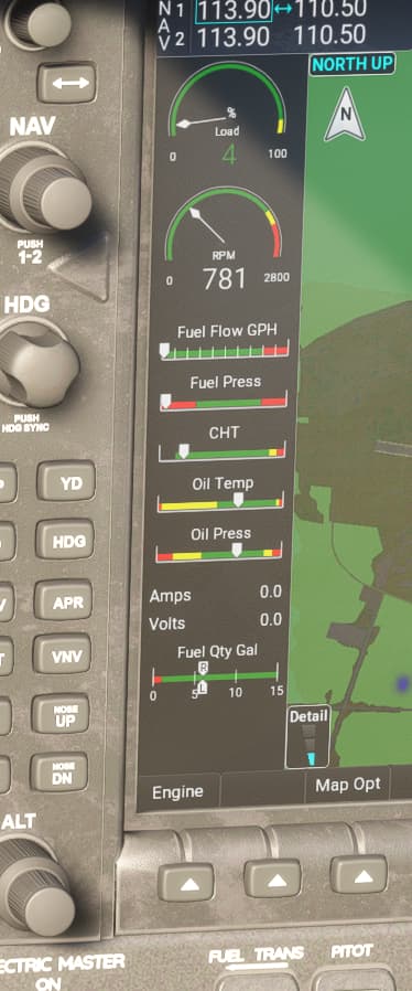 DA 40 NG MFD Values? - Aircraft & Systems - Microsoft Flight Simulator ...