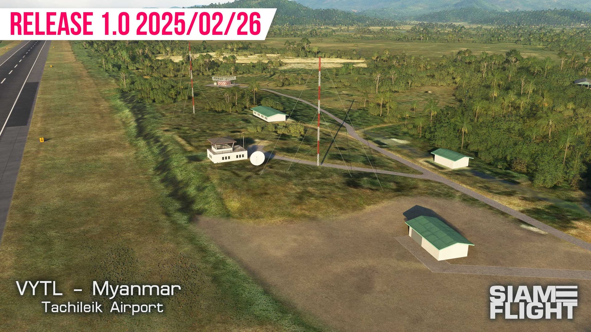 [RELEASE] VYTL/THL Tachileik Airport for FS2020 | SiamFlight - 3rd Party Product Announcements ...