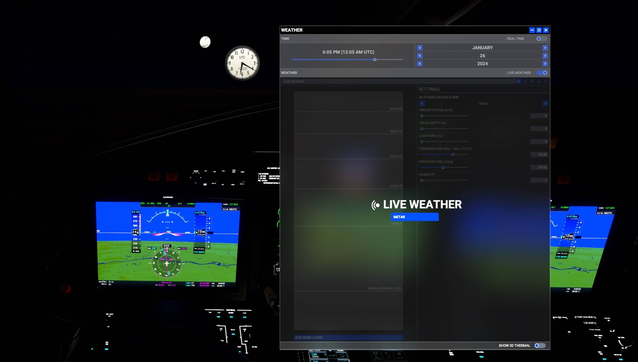 Live Weather time changed mid flight - Weather & Live Weather ...