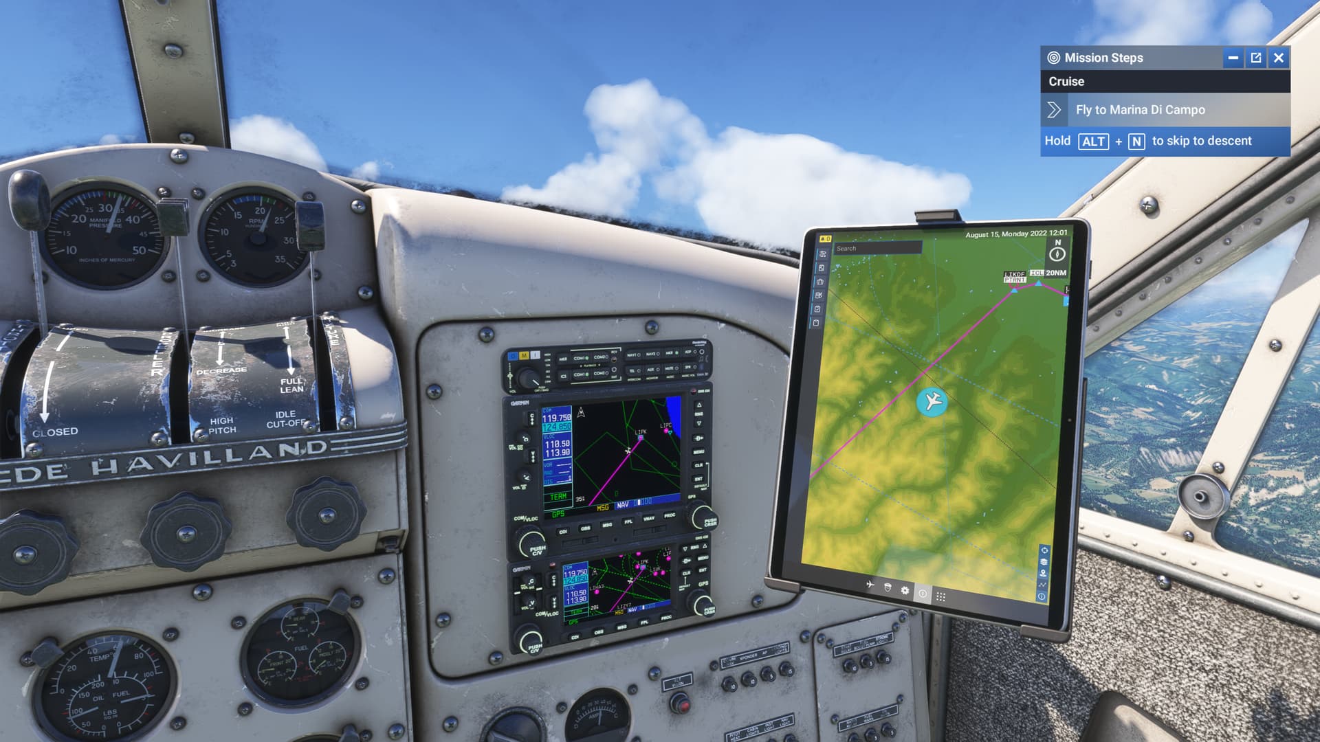 Career mode - Flightplan, Garmin and EFB bugs - User Interface & Activities - Microsoft Flight ...