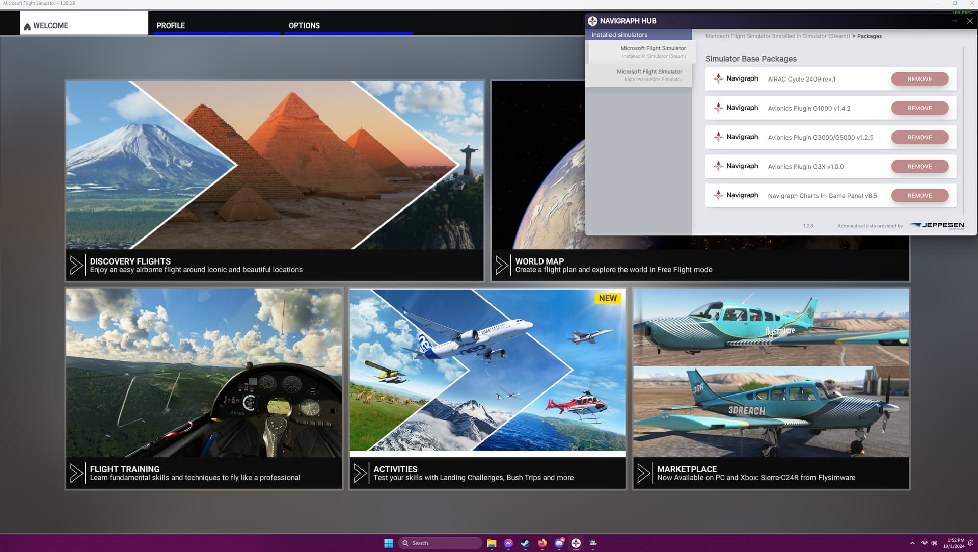 Sim doesn't start any more after 2024-10-01 update - Remove Navigraph ...