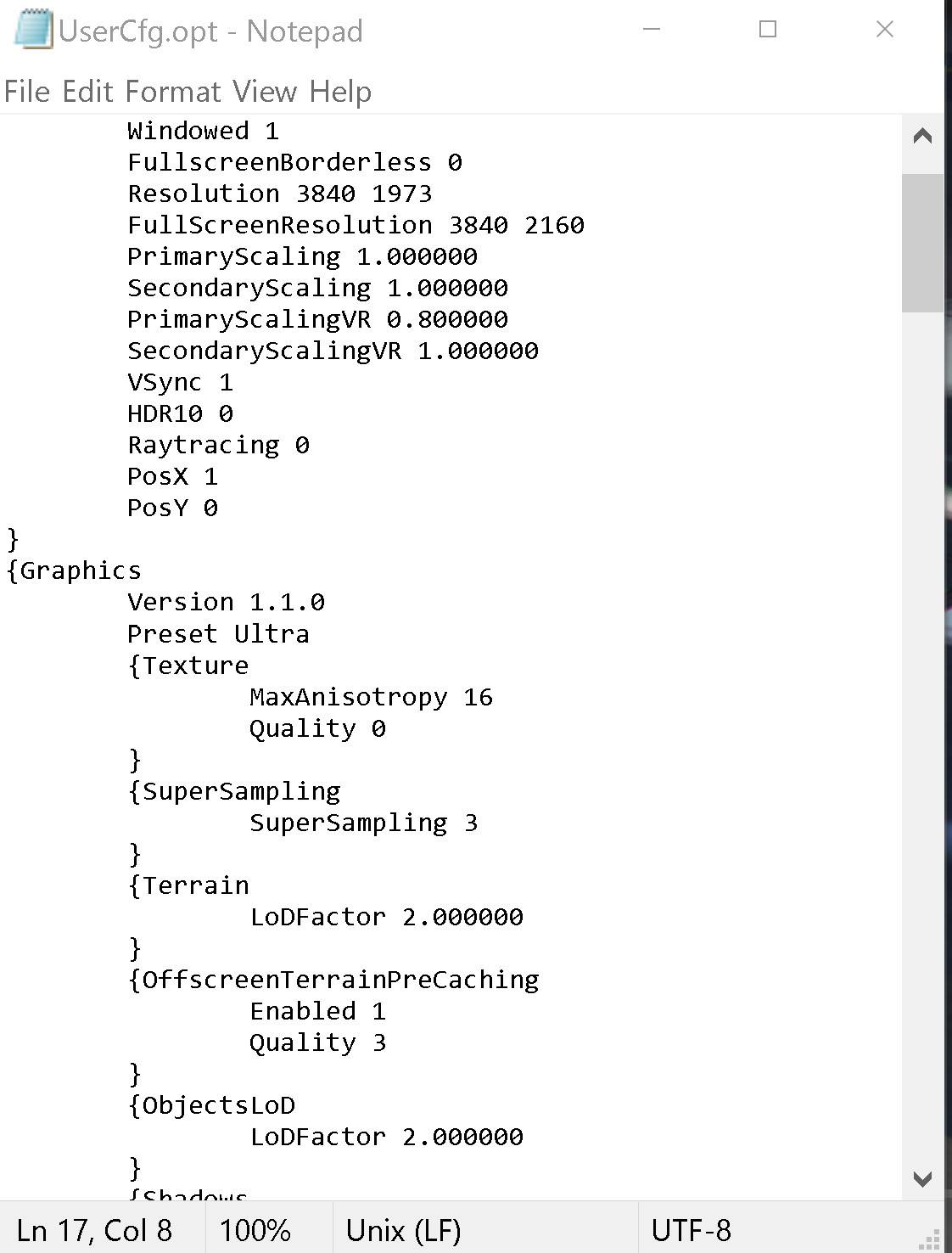 [BUG LOGGED] Settings do not stick since SU5 - #242 by MSFSRonS - Install, Performance ...