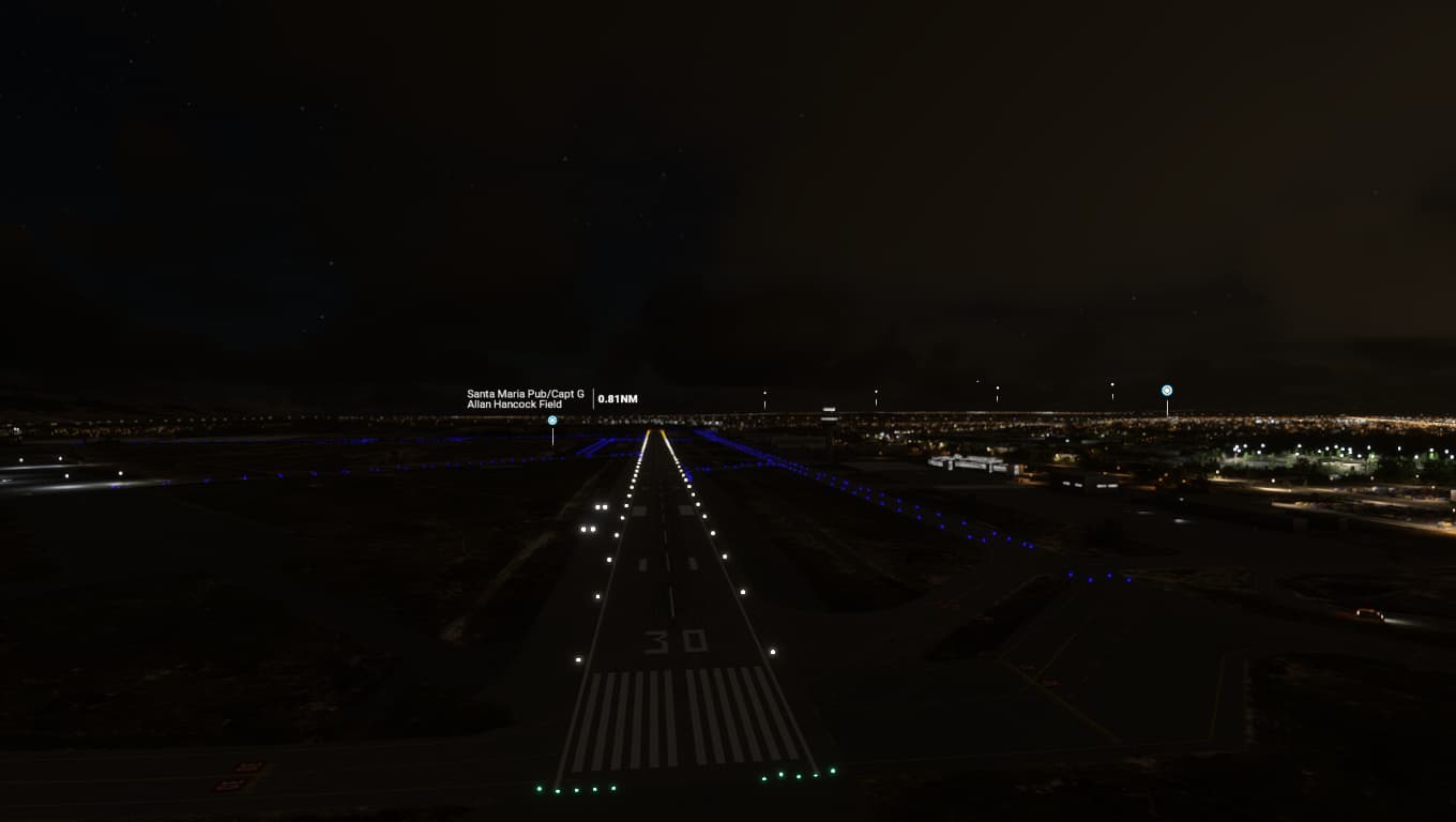 KSMX Lighting is Inaccurate - Scenery & Airports - Microsoft Flight ...