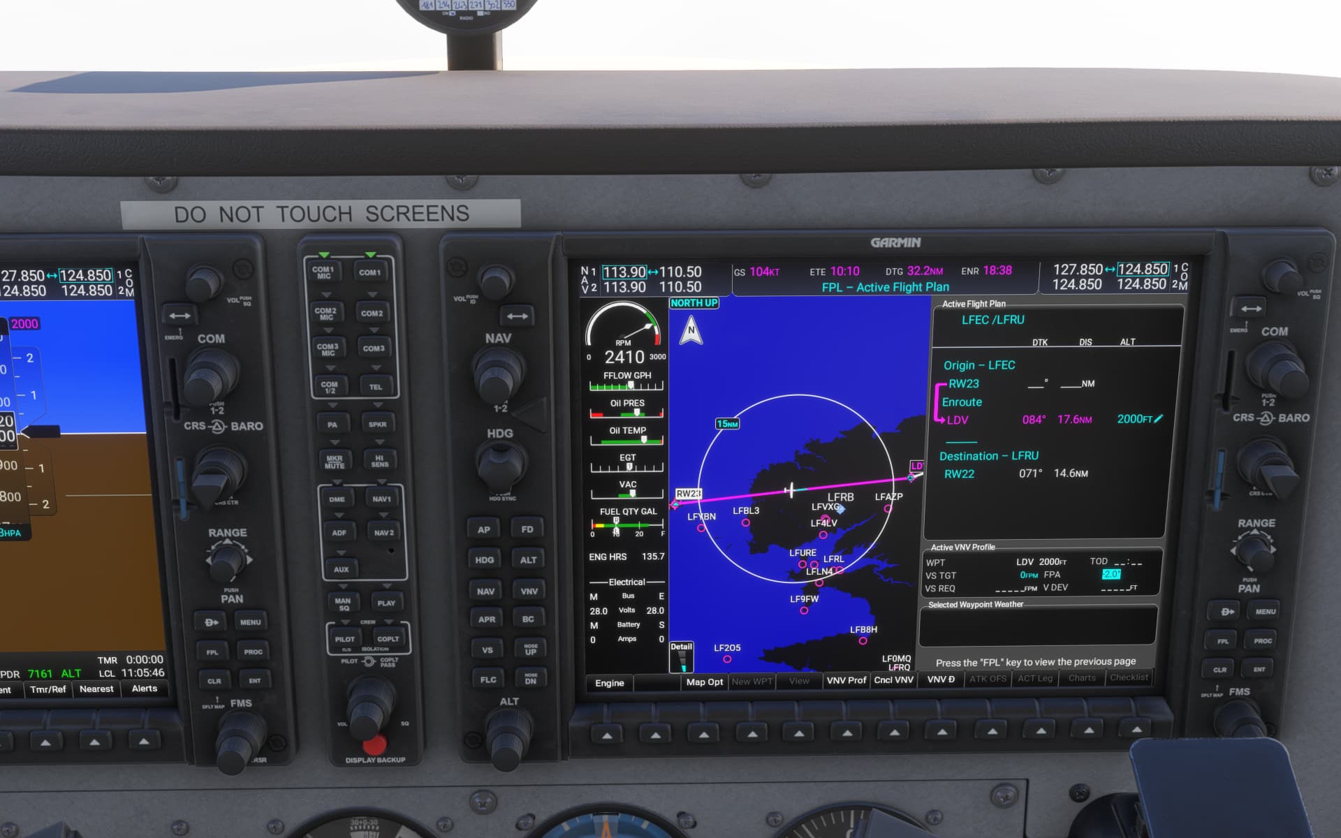 SU1 - WT G1000 v2 - Trying to change VNV descent rate / FPA breaks the ...