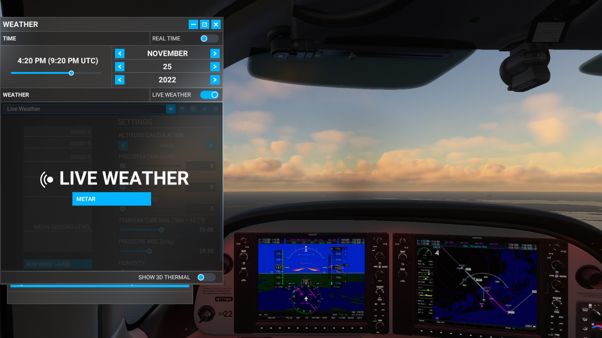 NXi Screens Go Blank in Flights that Transition Daylight to Darkness ...