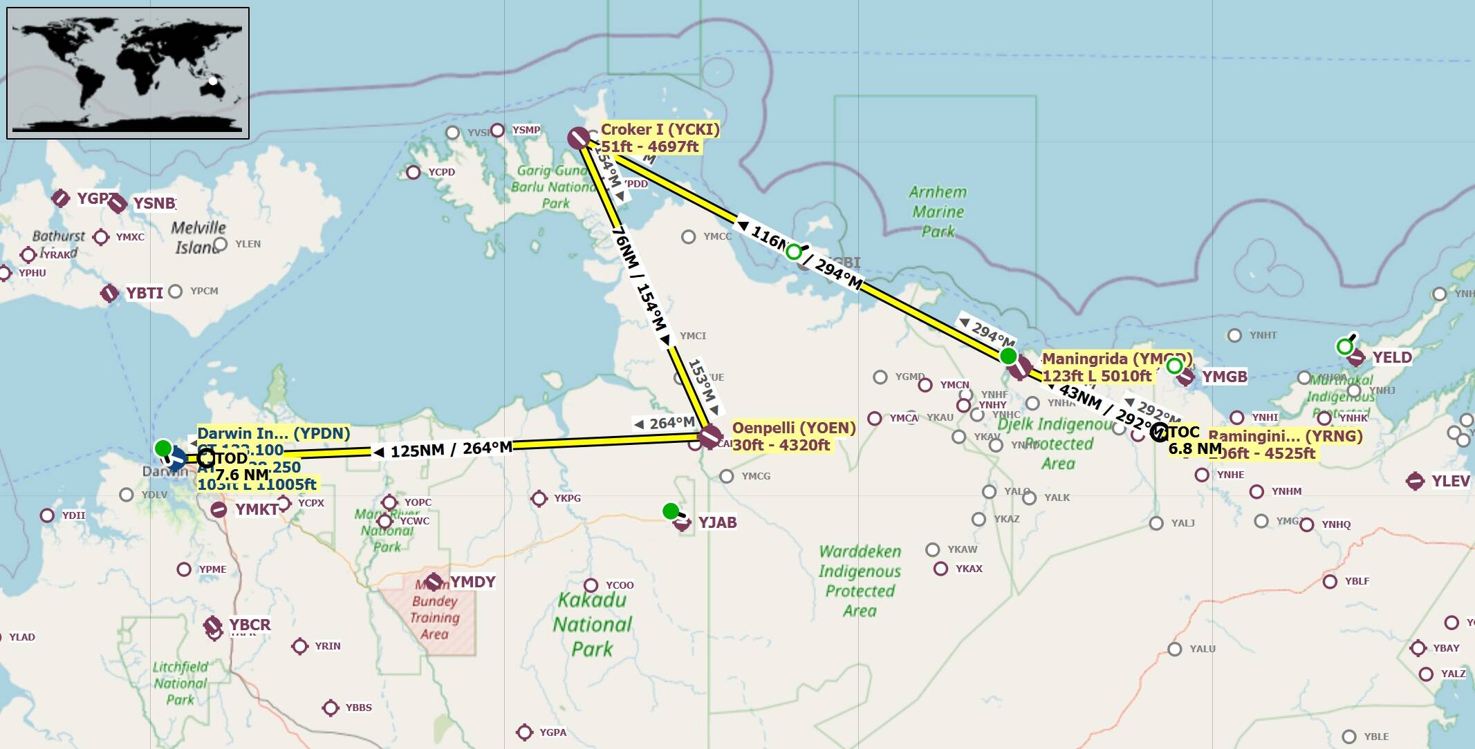 Aussie Group Flights Team: Ramingining to Darwin - Community Events ...