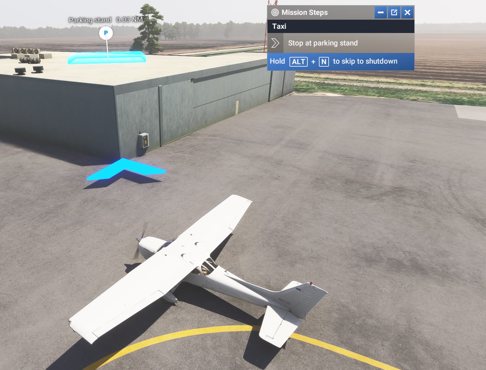 Sometimes parking is in, or on top of, buildings or other physics ...