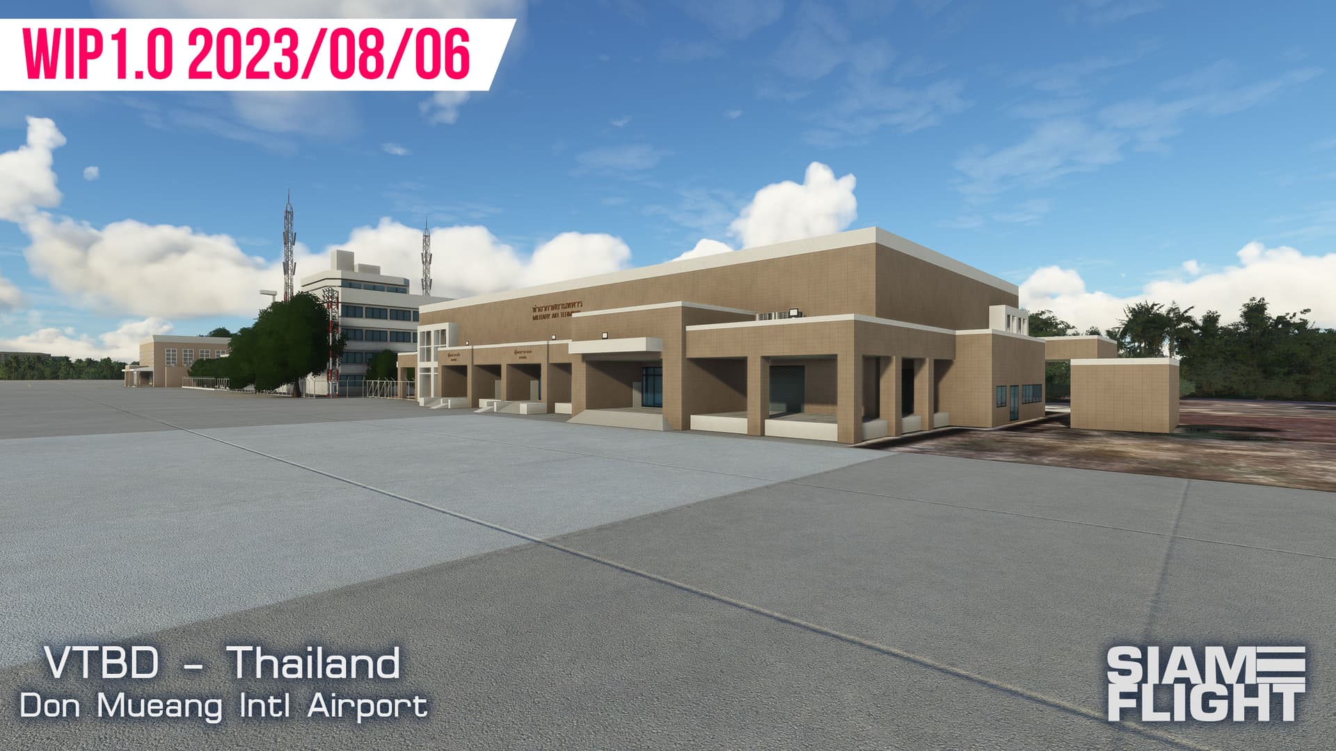 [DevDiary] VTBD Don Mueang Intl Airport MSFS | SiamFlight - Airports ...