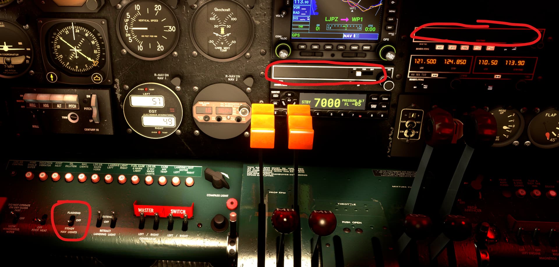 Beech 18 Nav Lights - Aircraft & Systems - Microsoft Flight Simulator ...